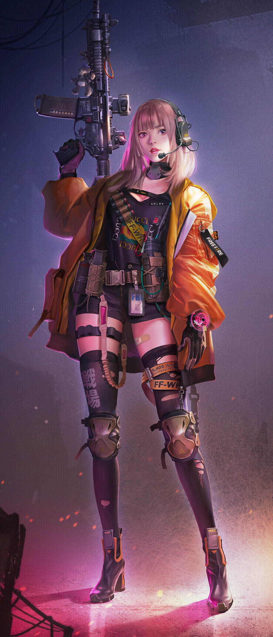 ArtStation - high beast military girl