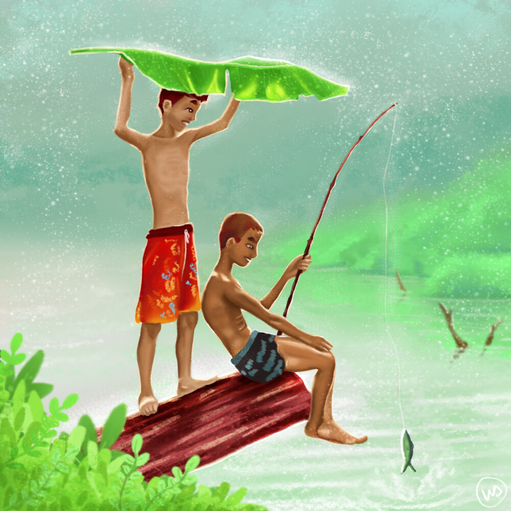 ArtStation - Fishing