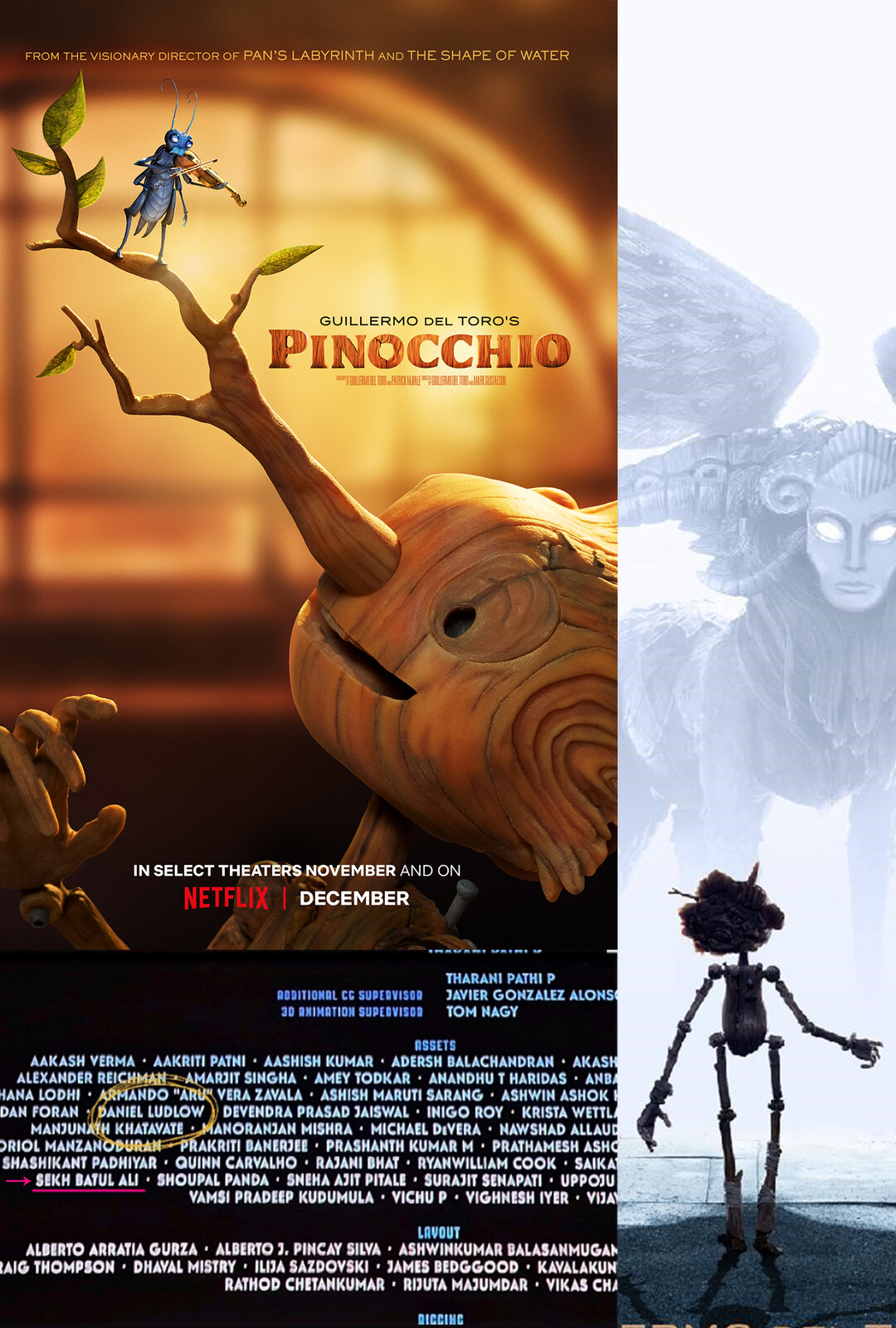 sekh ali - Guillermo del Toro's Pinocchio (2022)