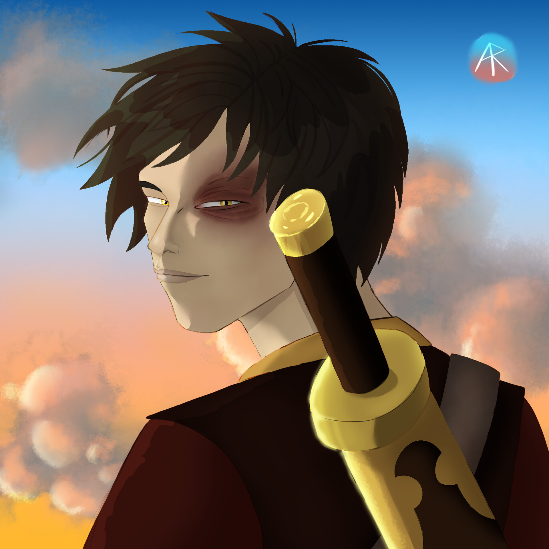 ArtStation - Zuko at sunsete