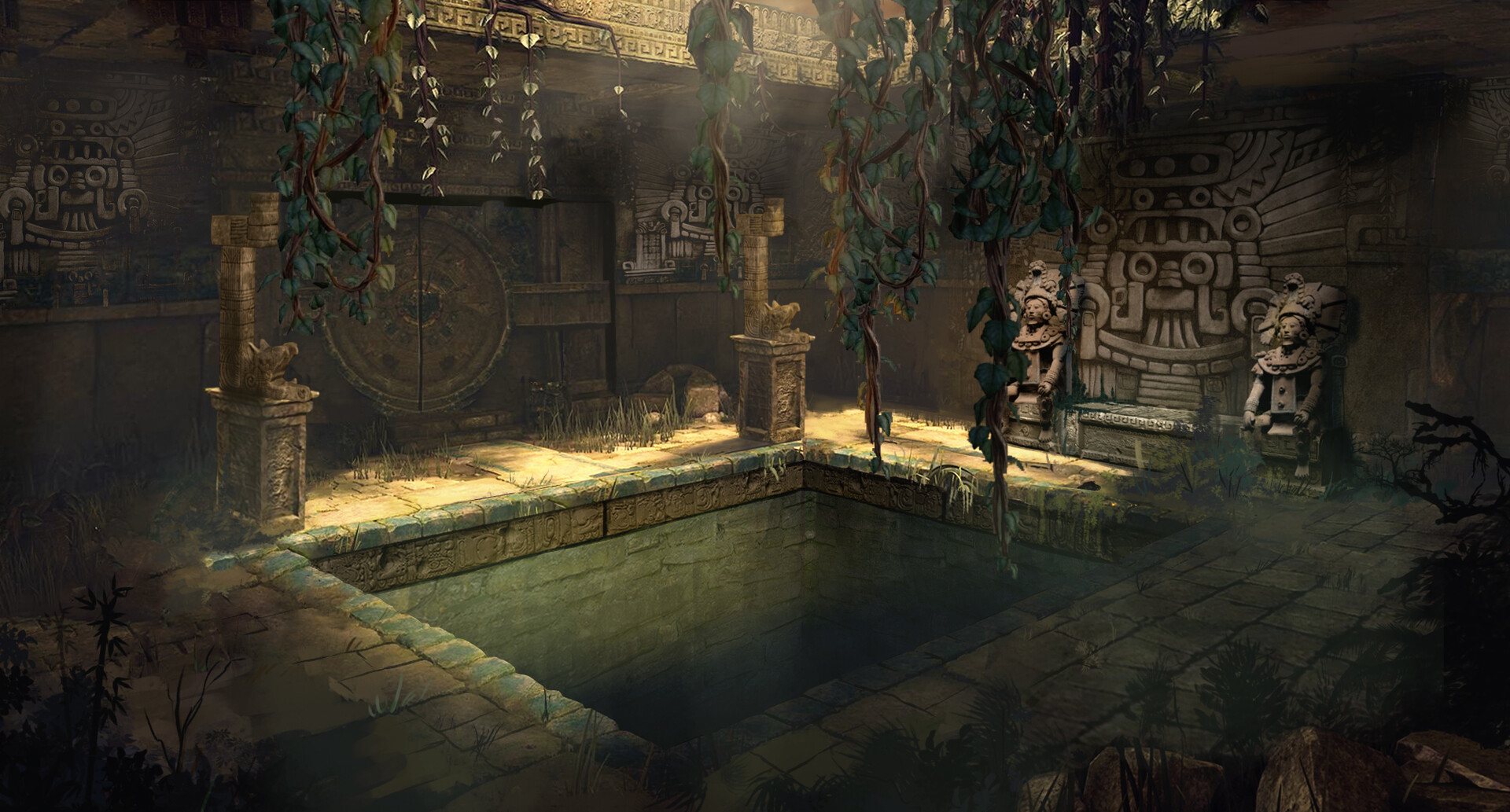 ArtStation - Ancient Mayan temple