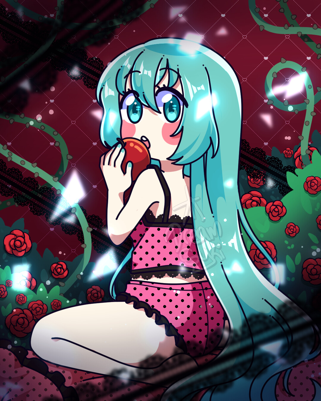 ArtStation - Hatsune Miku Romeo & cinderella