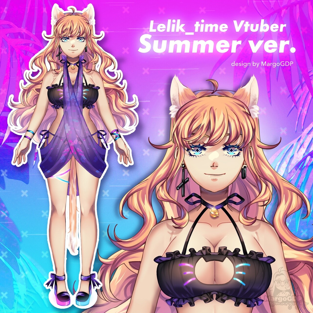 ArtStation - Vtuber Model - Summer ver.