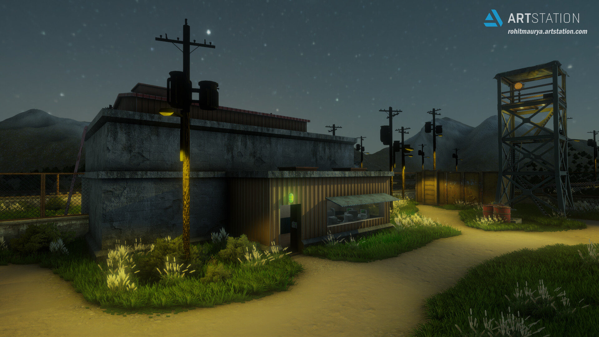 Rohit Maurya - Project IGI Inspired Game Level Design Made In Unity 3D.