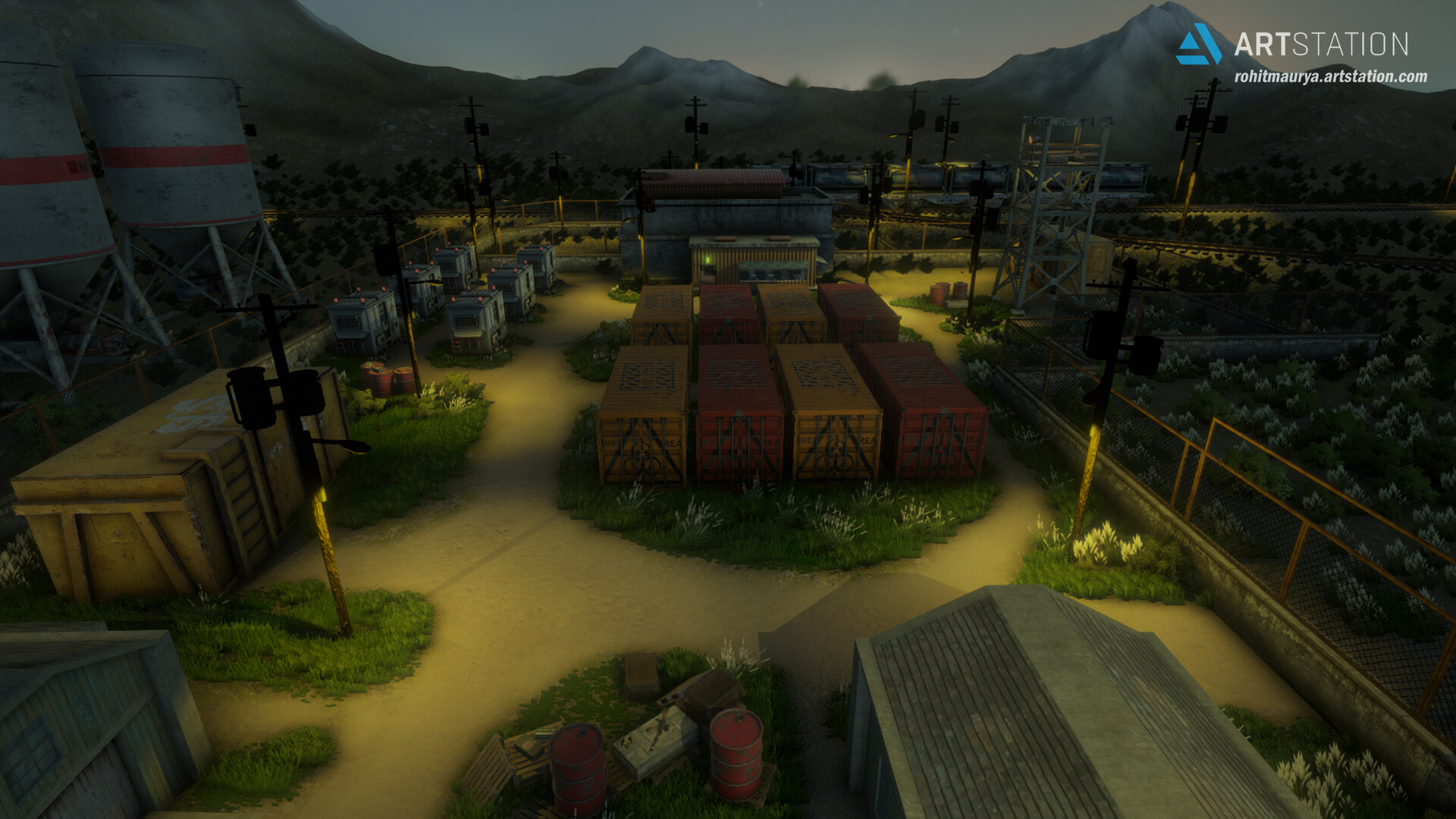 Rohit Maurya - Project IGI Inspired Game Level Design Made In Unity 3D.