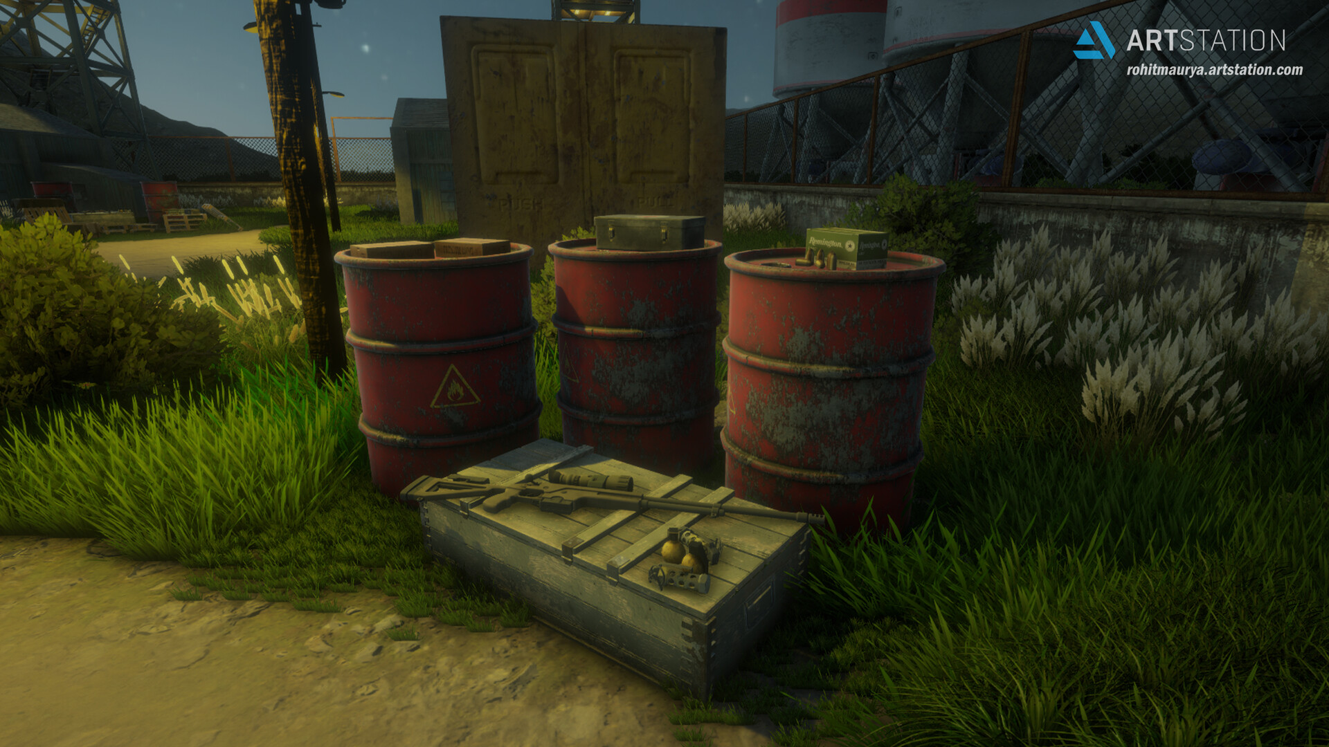 Rohit Maurya - Project IGI Inspired Game Level Design Made In Unity 3D.