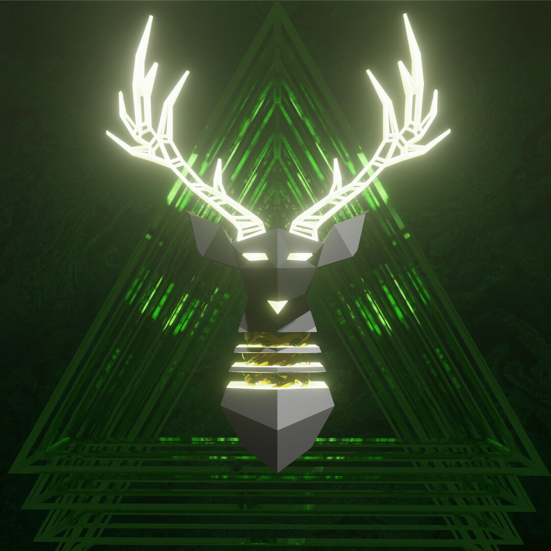 ArtStation - Low poly Deer