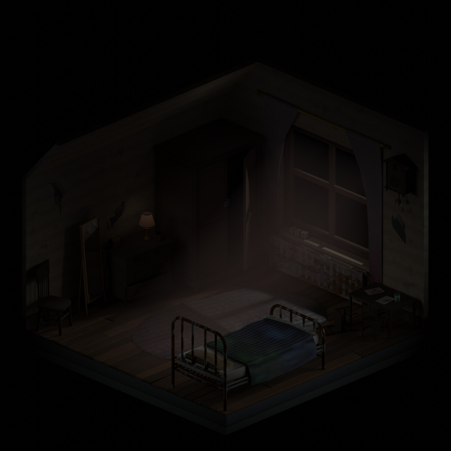 ArtStation - Creepy children's room