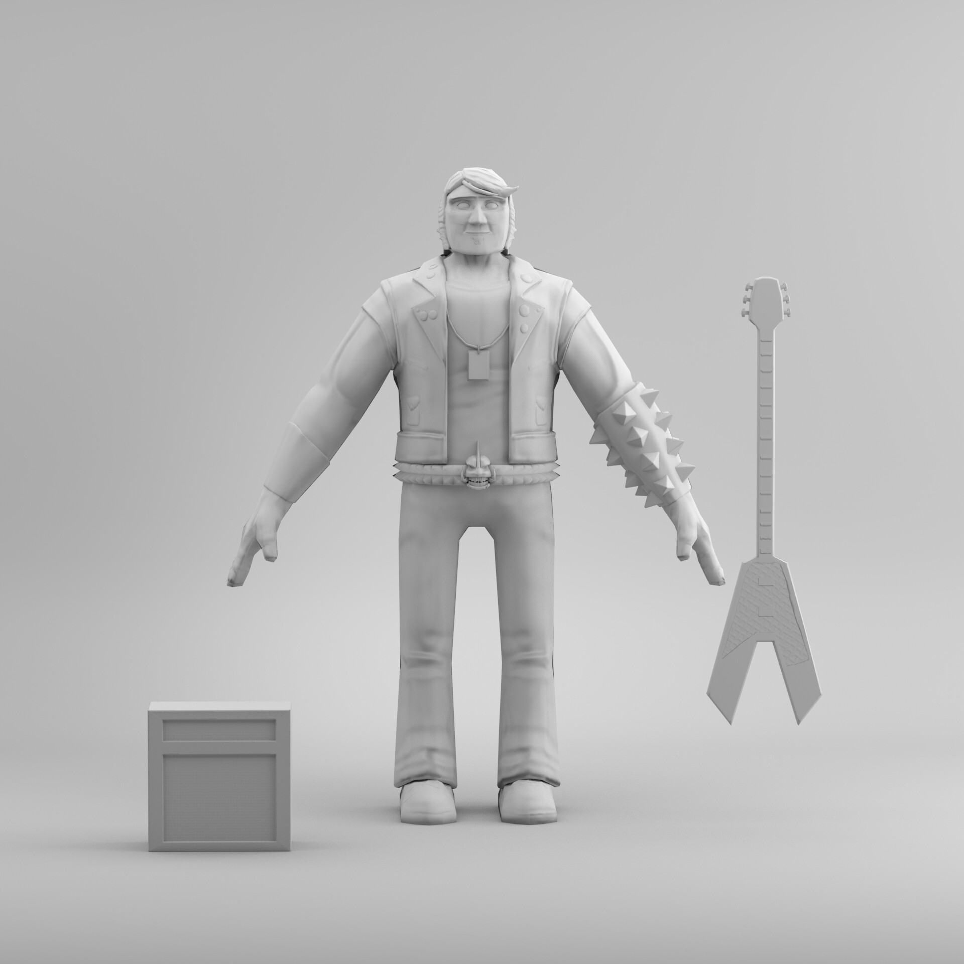 ArtStation - Eddie Riggs character model