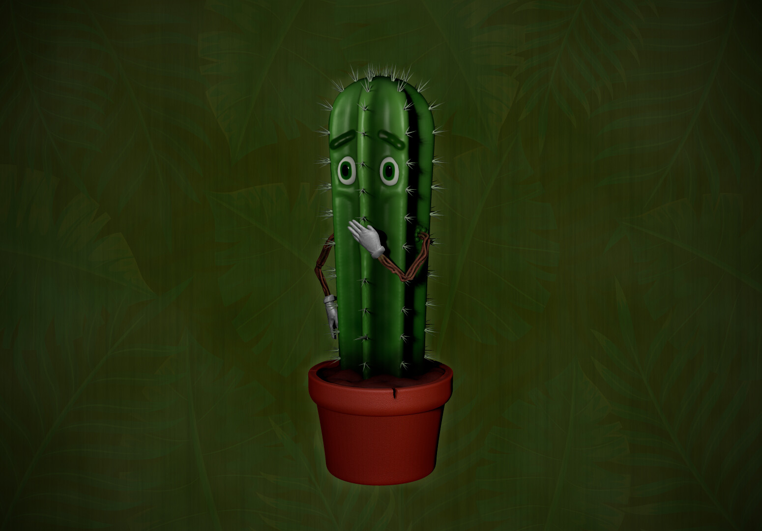 ArtStation - Embarrassed Cactus