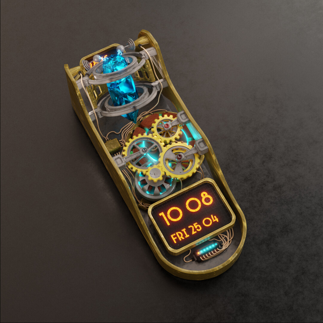 ArtStation - Hextech watchface for Mi band 6