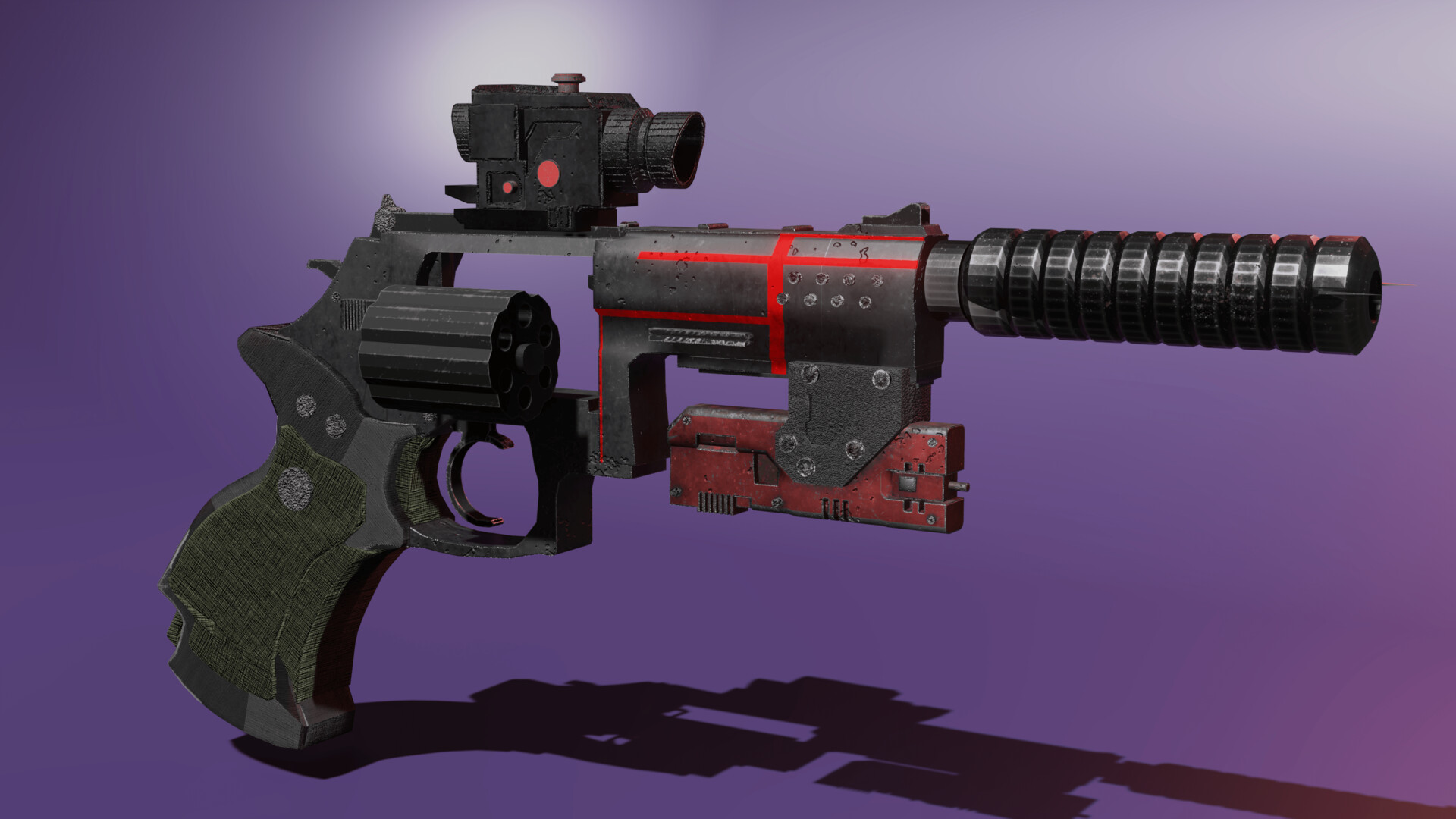 ArtStation - Hunter Revolver