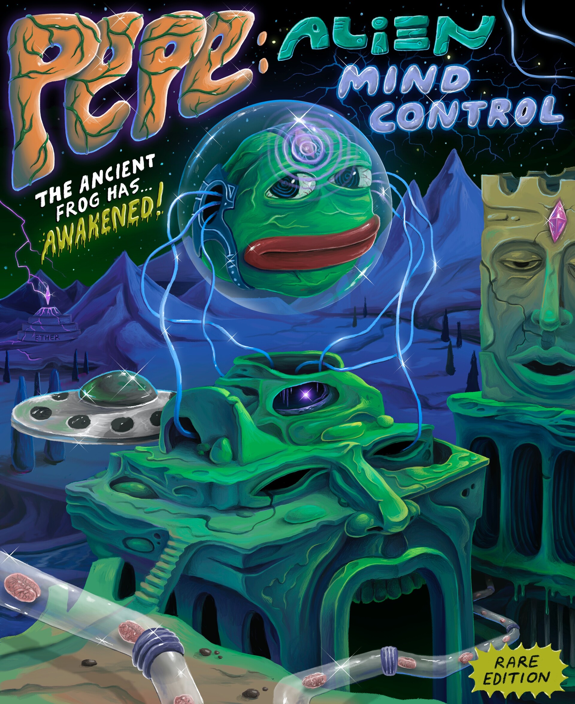 NOEASY | noeasyvision.eth - PEPE: Alien Mind Control