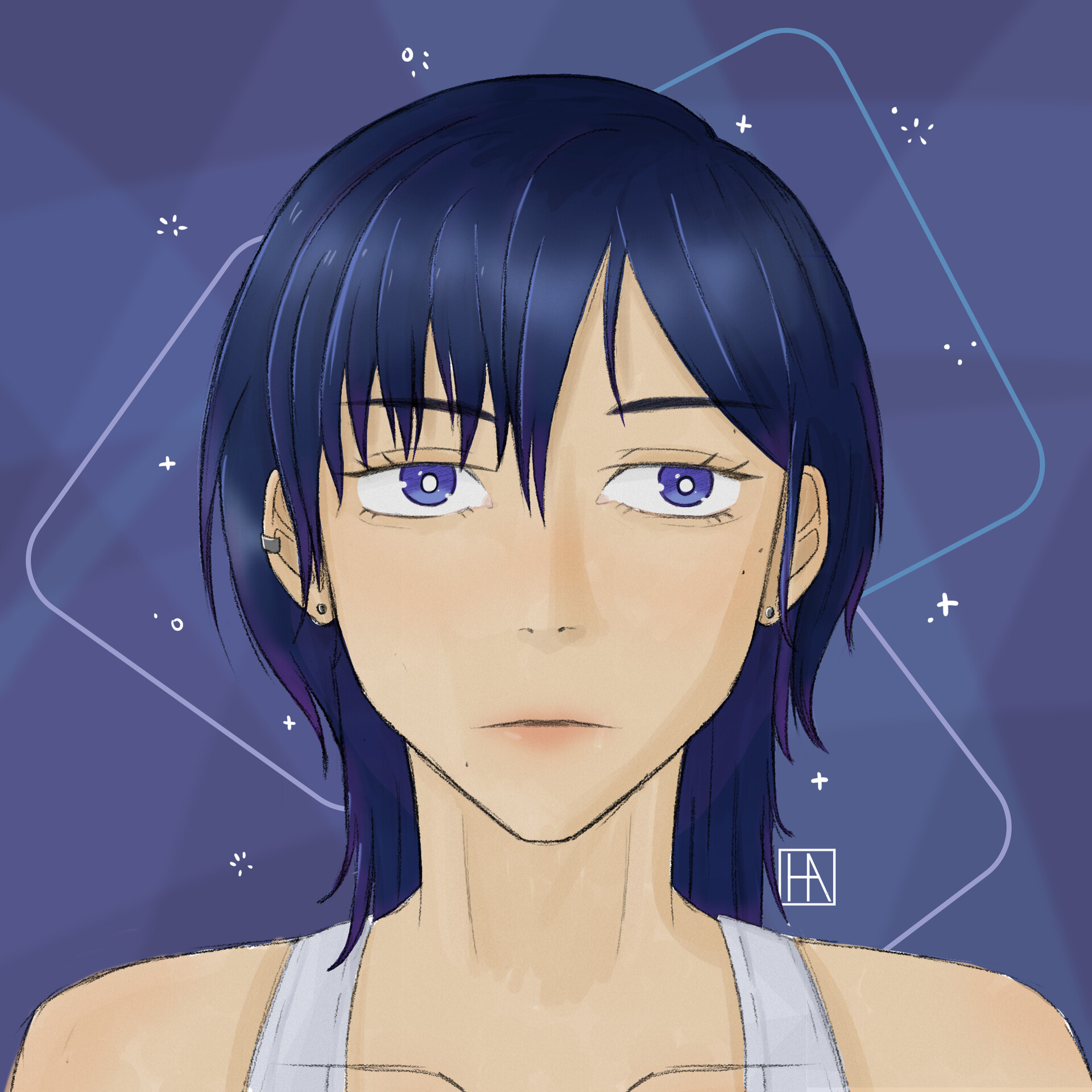 ArtStation - OC - Jaded Girl