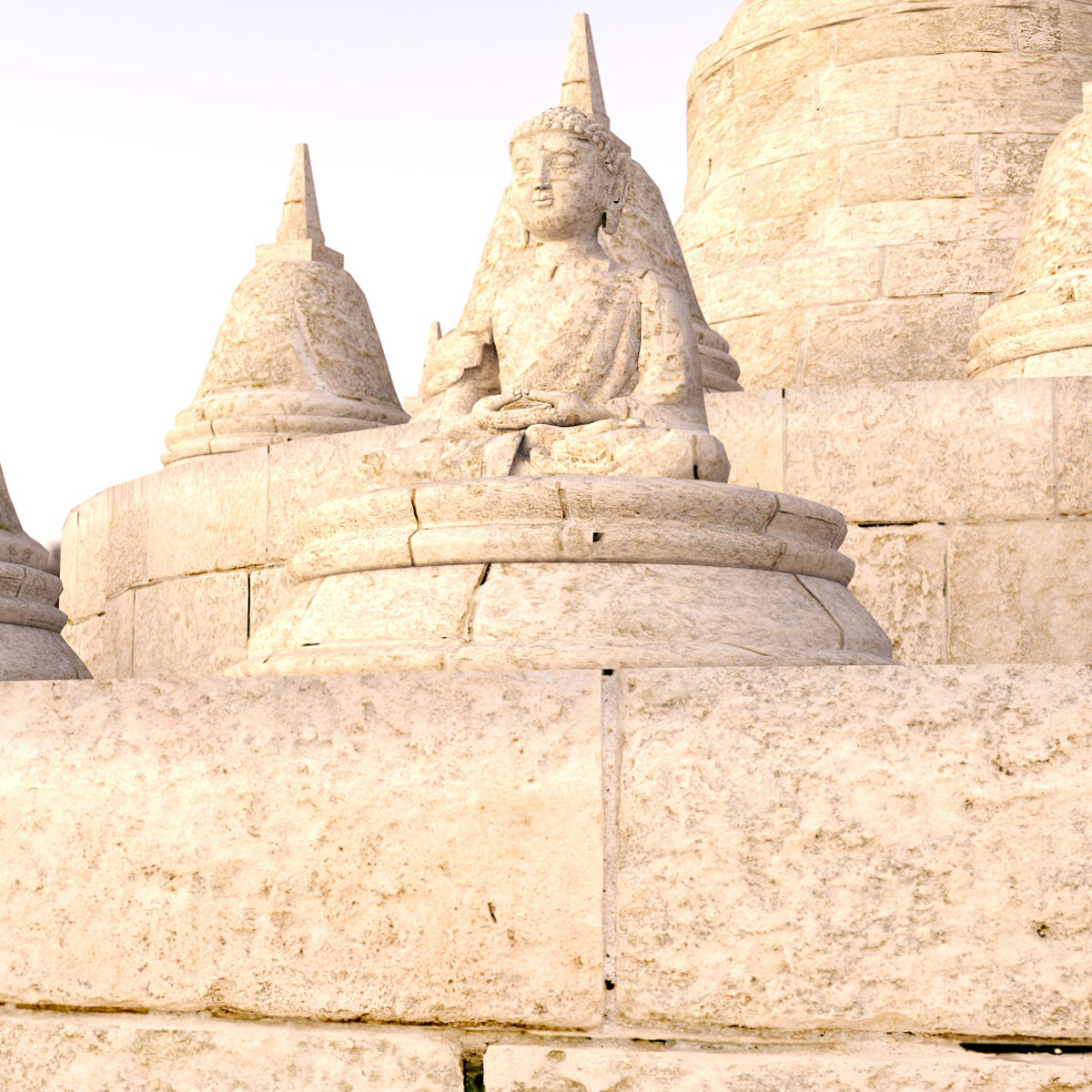 ArtStation - BOROBUDUR TEMPLE