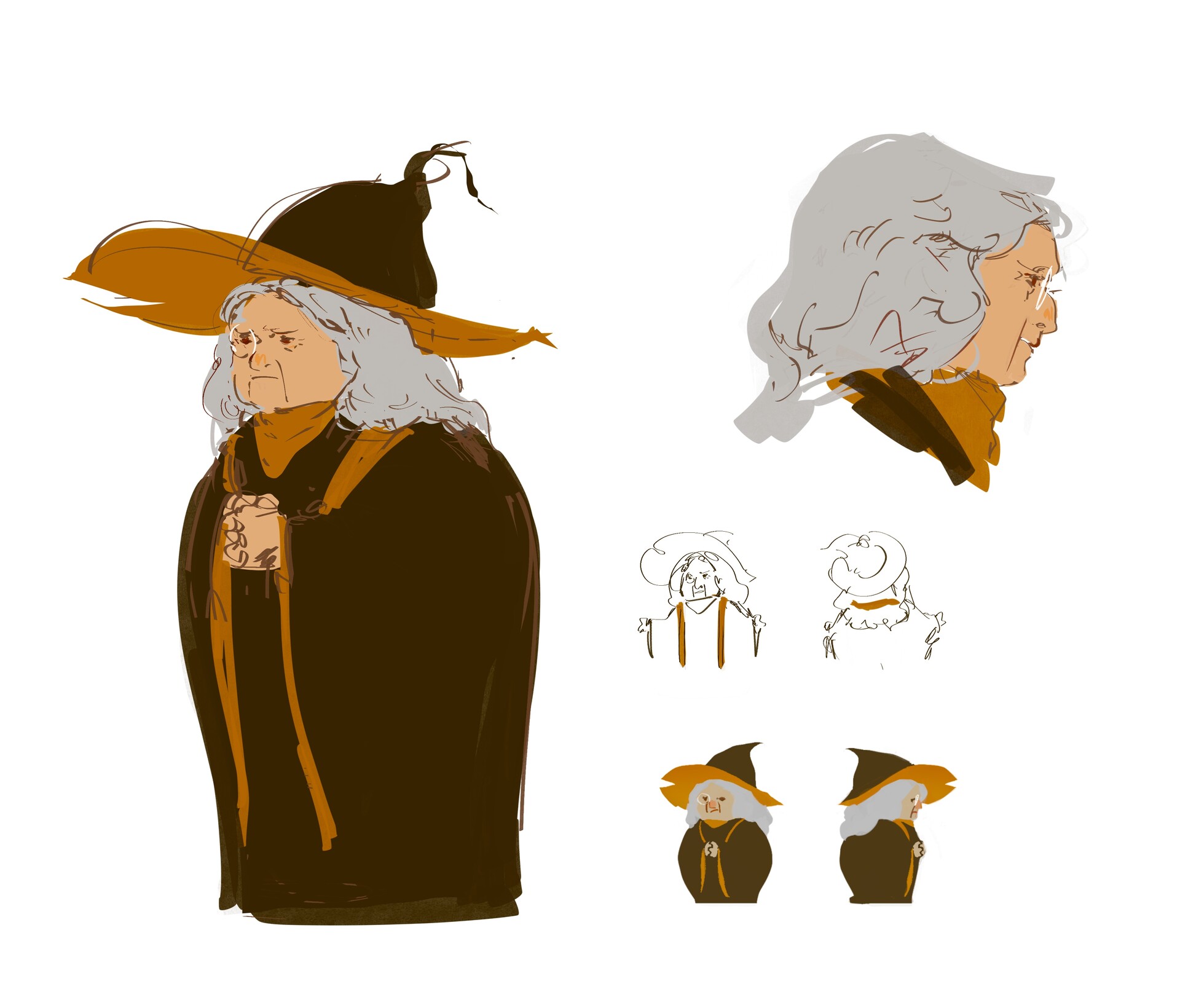 Sheya - Pages of Time: Prologue Character design