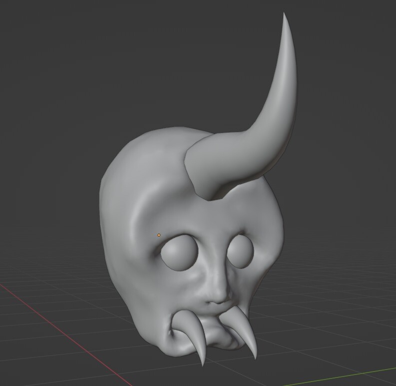 ArtStation - Demon Head