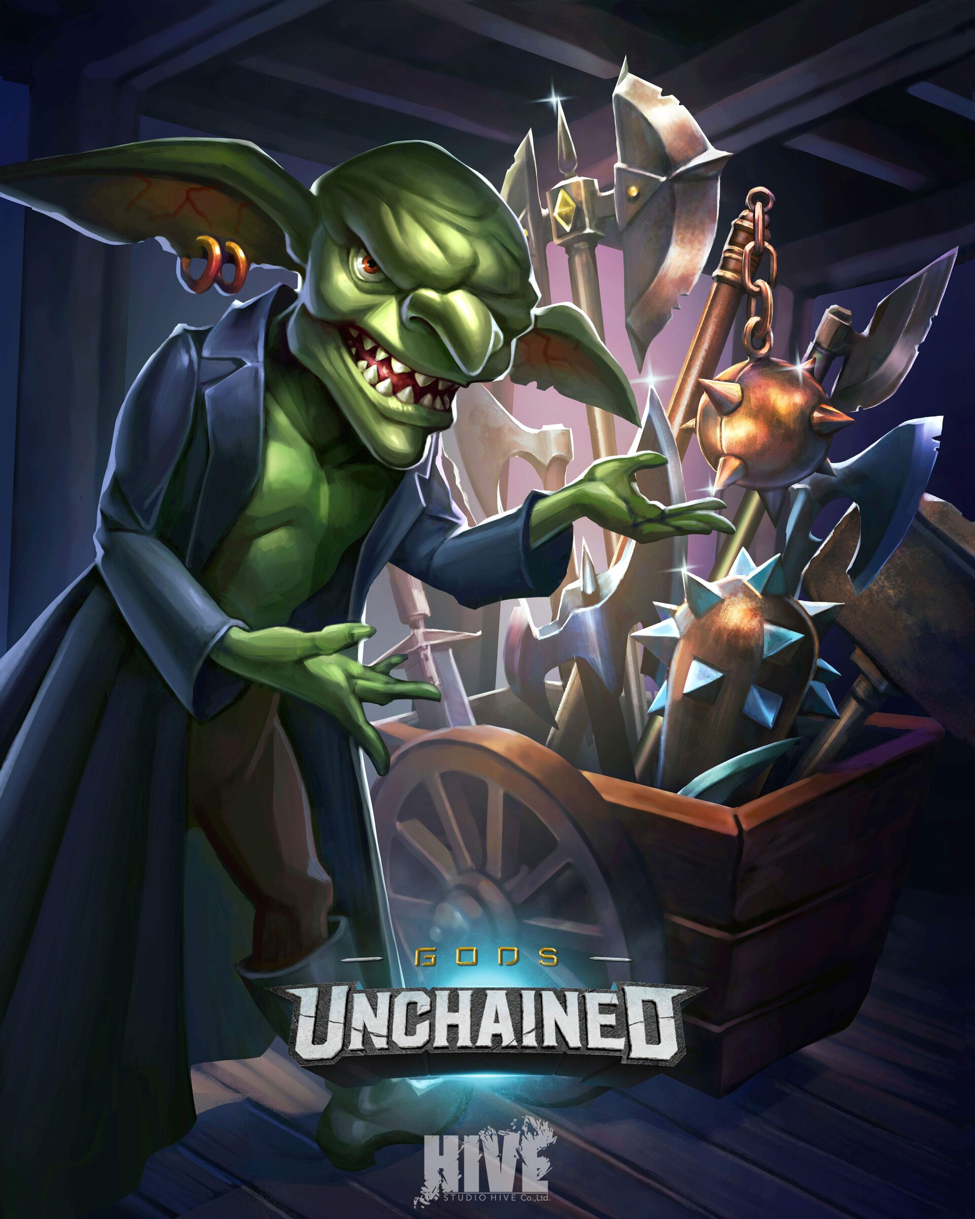 ArtStation - Gods Unchained card art