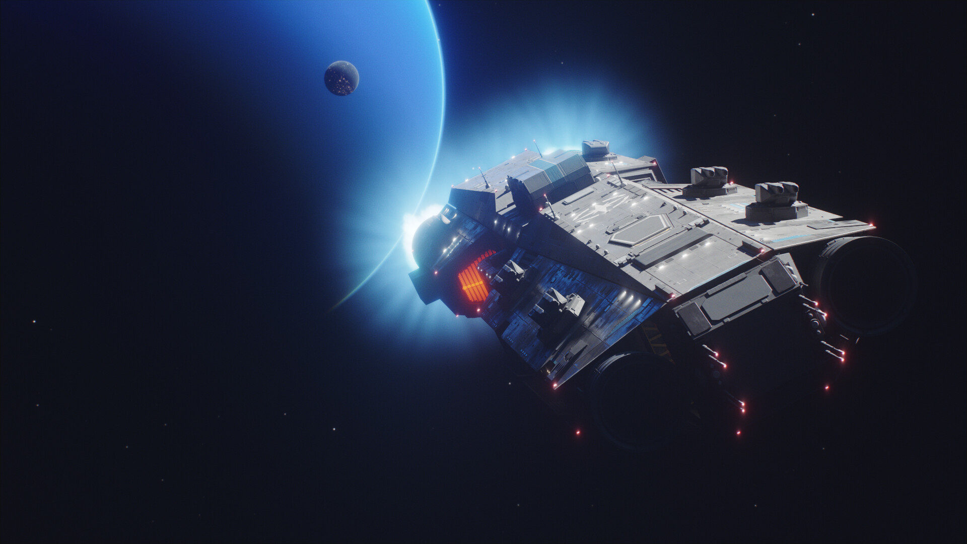 Theo Bouvier - The Sojourn - Tripathia-class Breakdown Remaster