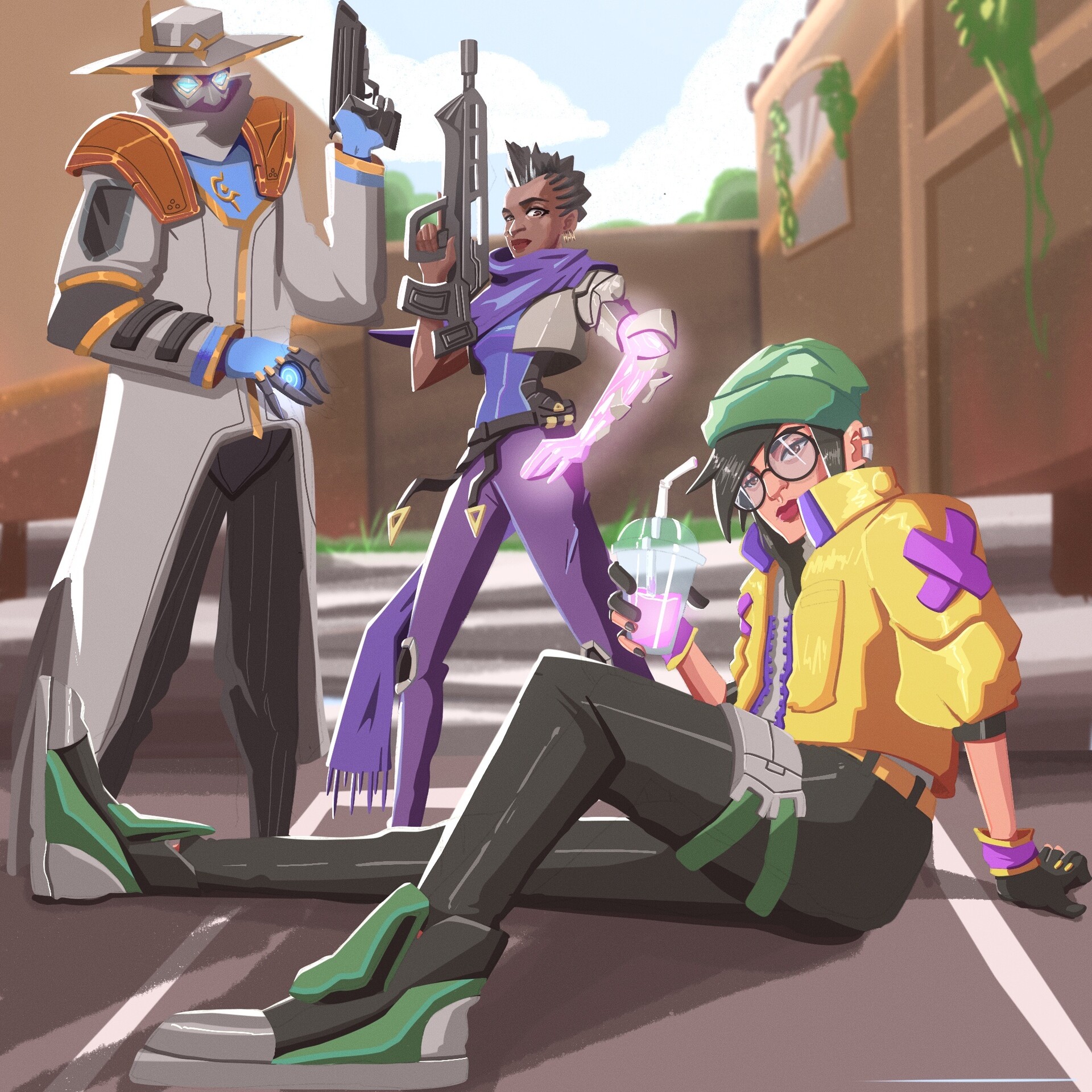 ArtStation - Valorant fanart