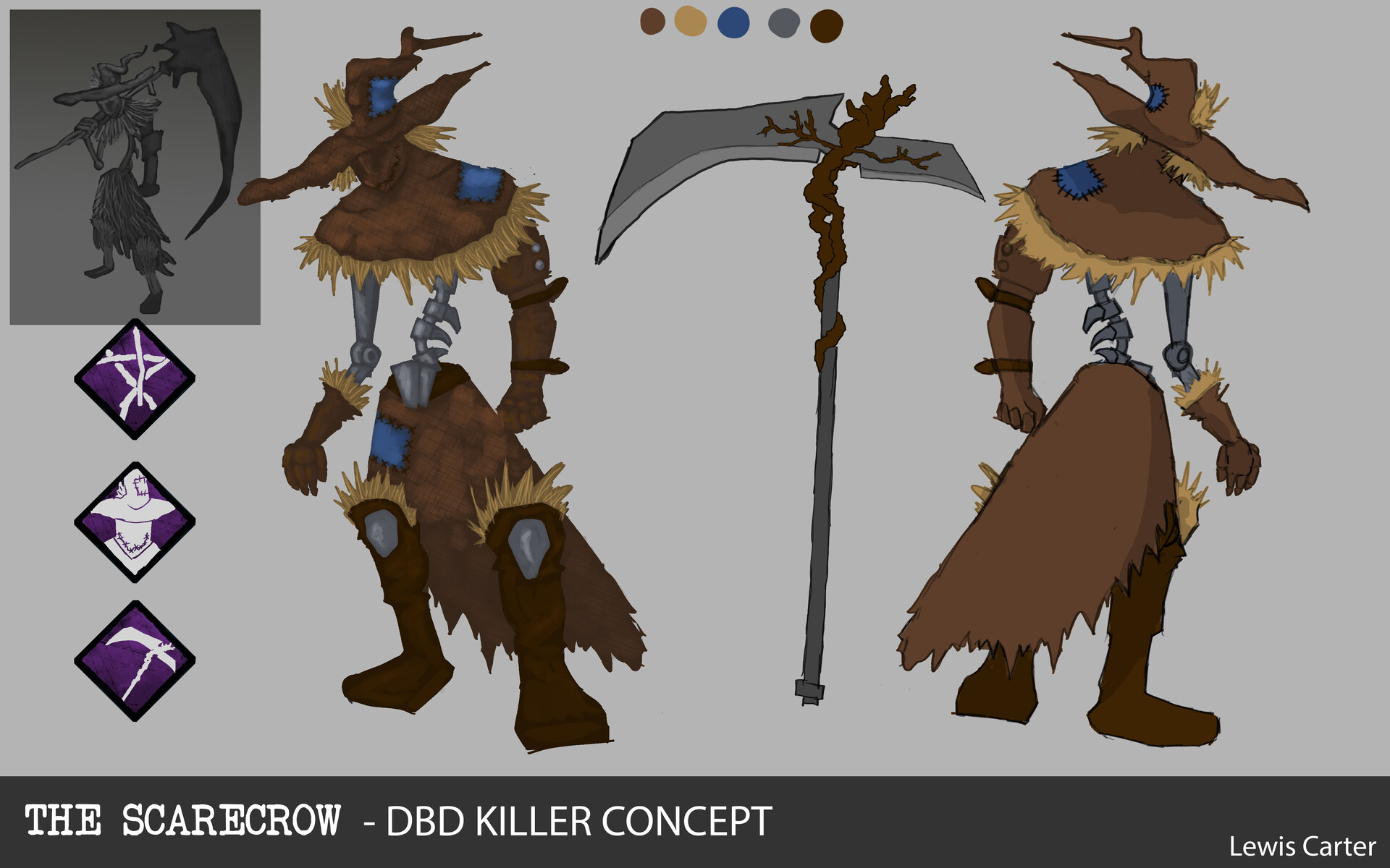 ArtStation - Dead by Daylight - The Scarecrow