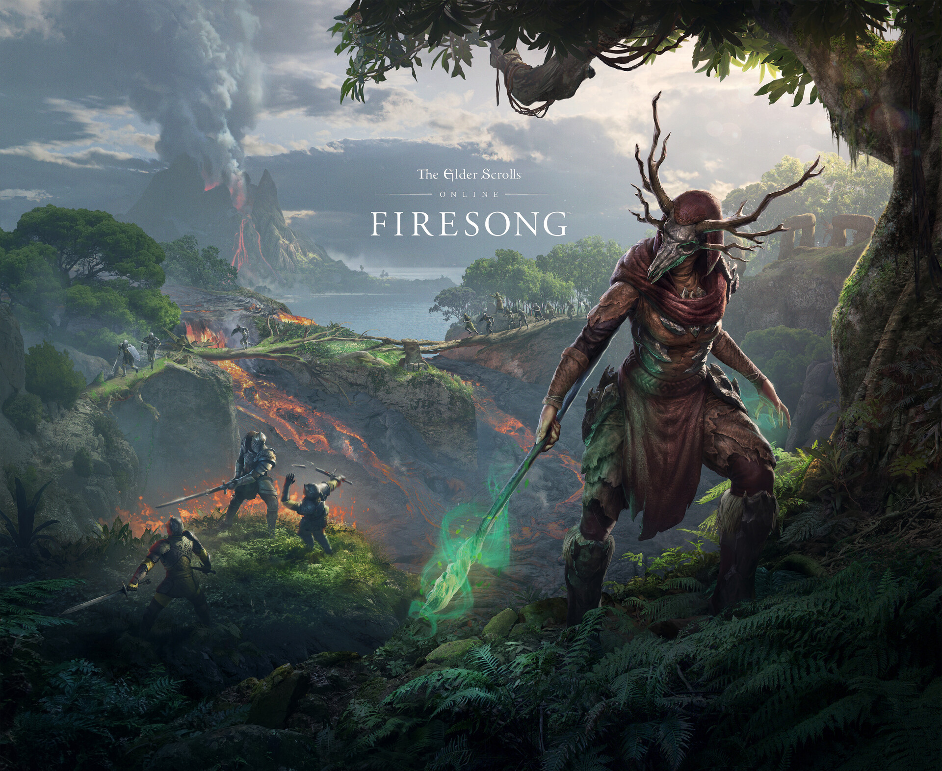 ArtStation - Marketing Art - Elder Scrolls Online - Firesong DLC