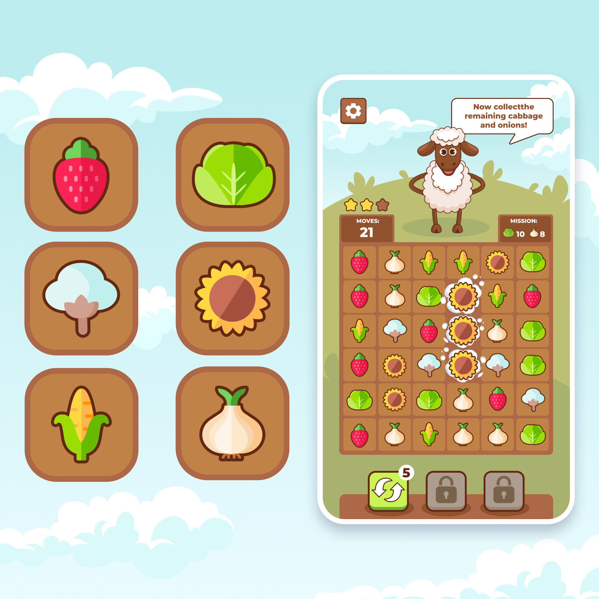 ArtStation - UX UI design | 2D game