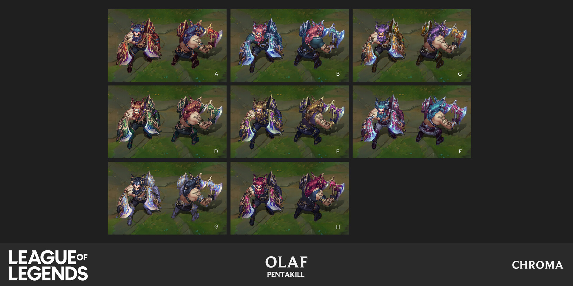 League Of Legends Pentakill Olaf