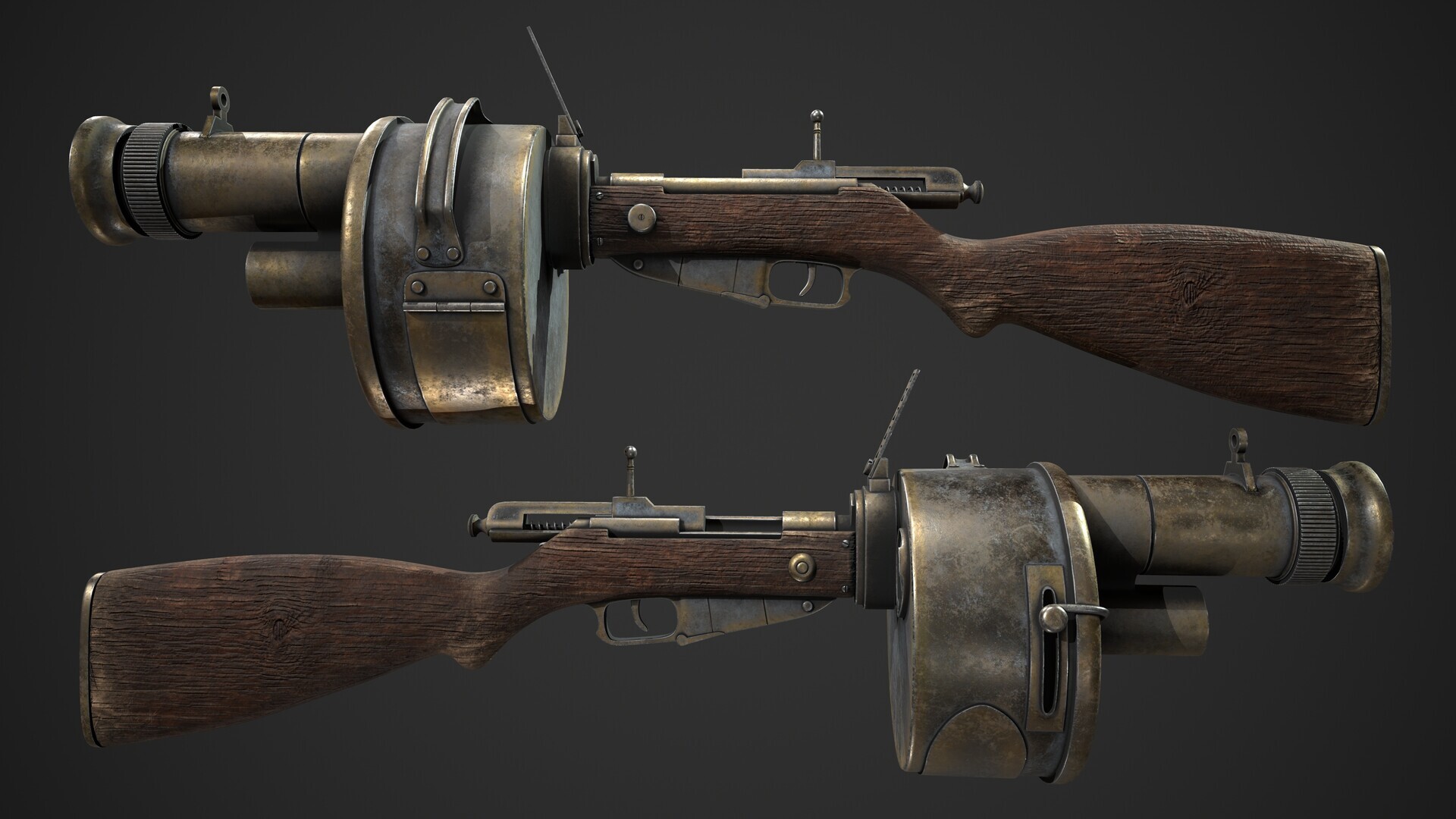 ArtStation - Grenade Launcher