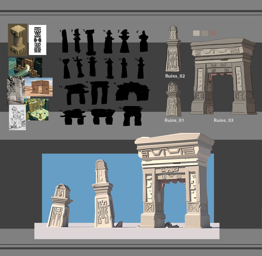 ArtStation - Art direction game enviroment