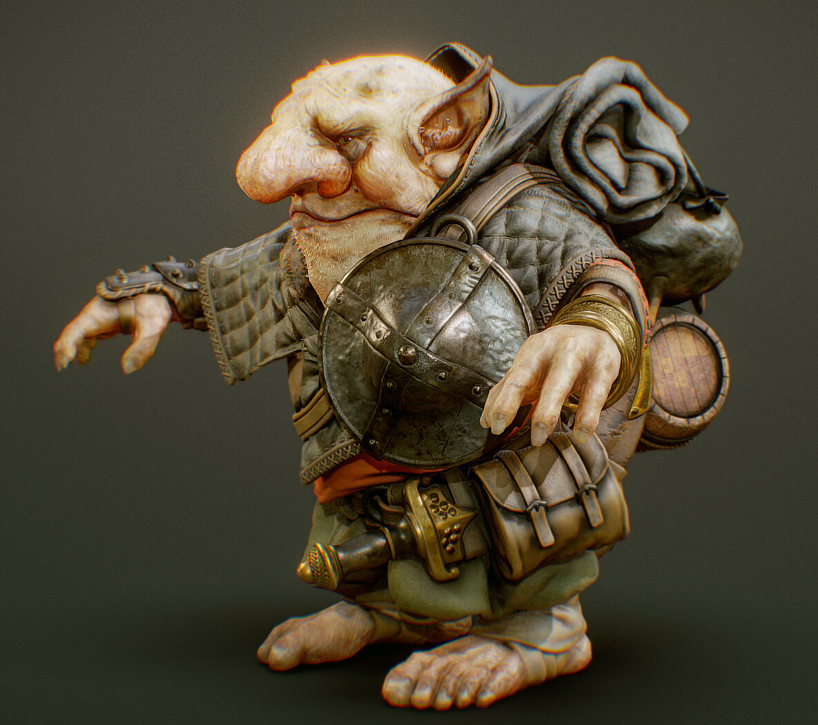 ArtStation - Goblin Mercenary Skin Texture