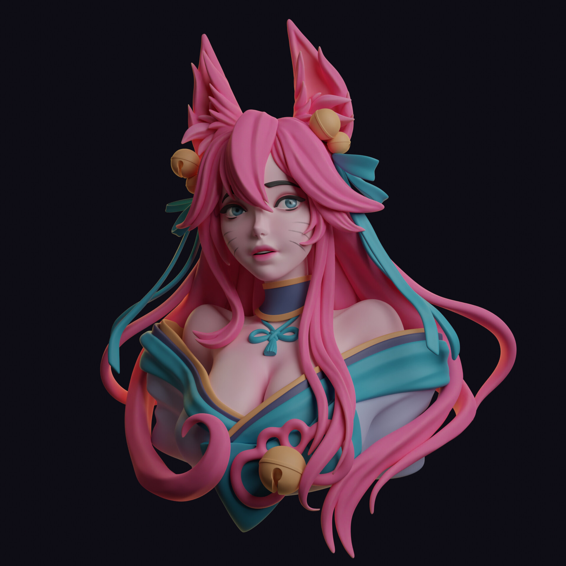ArtStation - Spirit Blossom Ahri