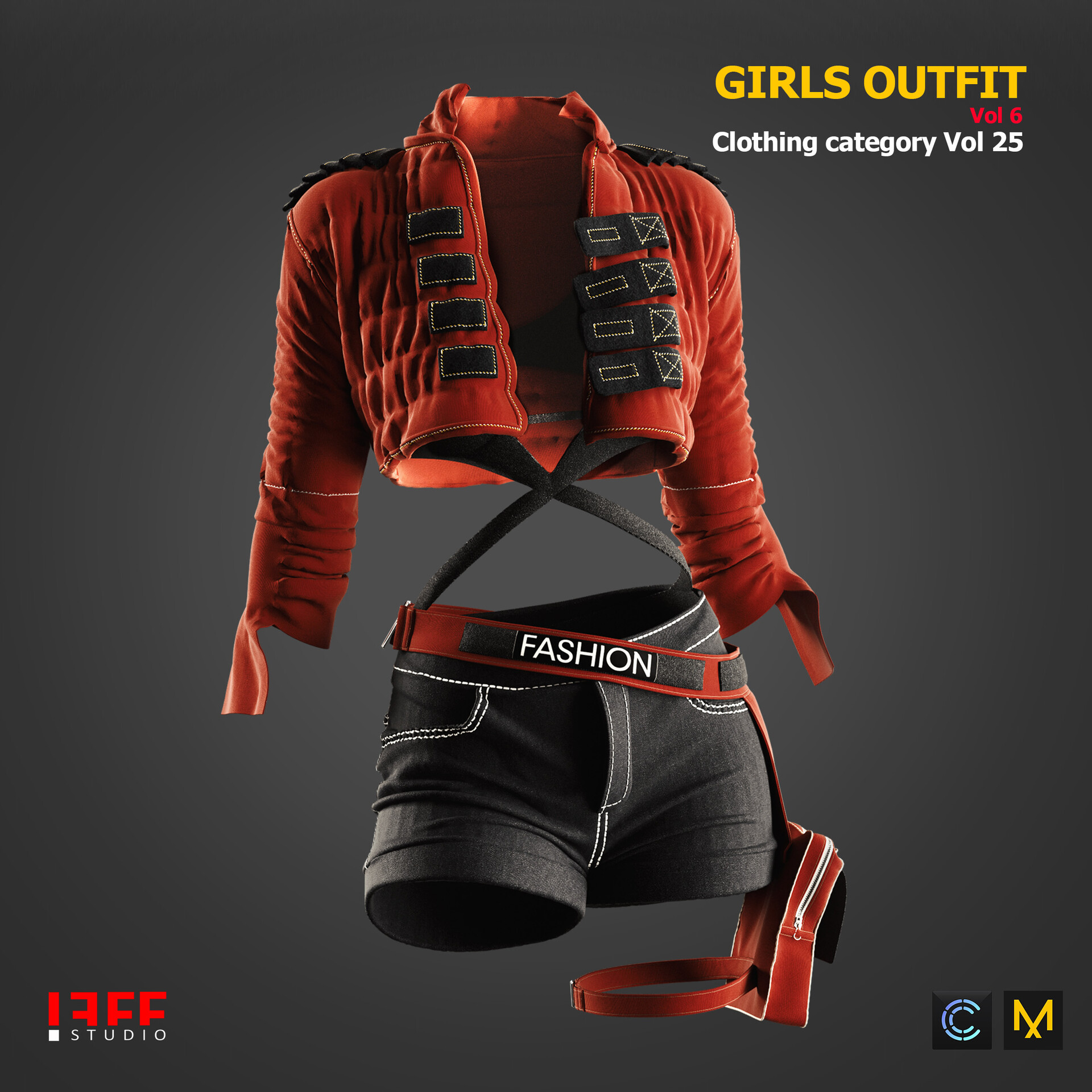 ArtStation - Girl's outfit 6