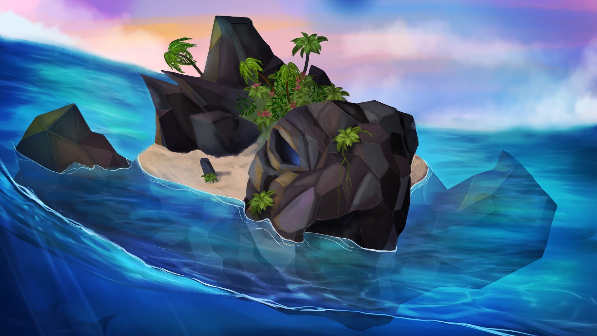 ArtStation - Island Turtle