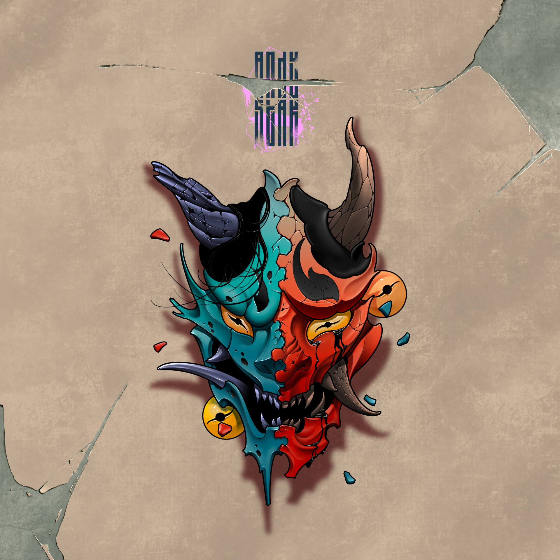 ArtStation - HANNYA MASK/