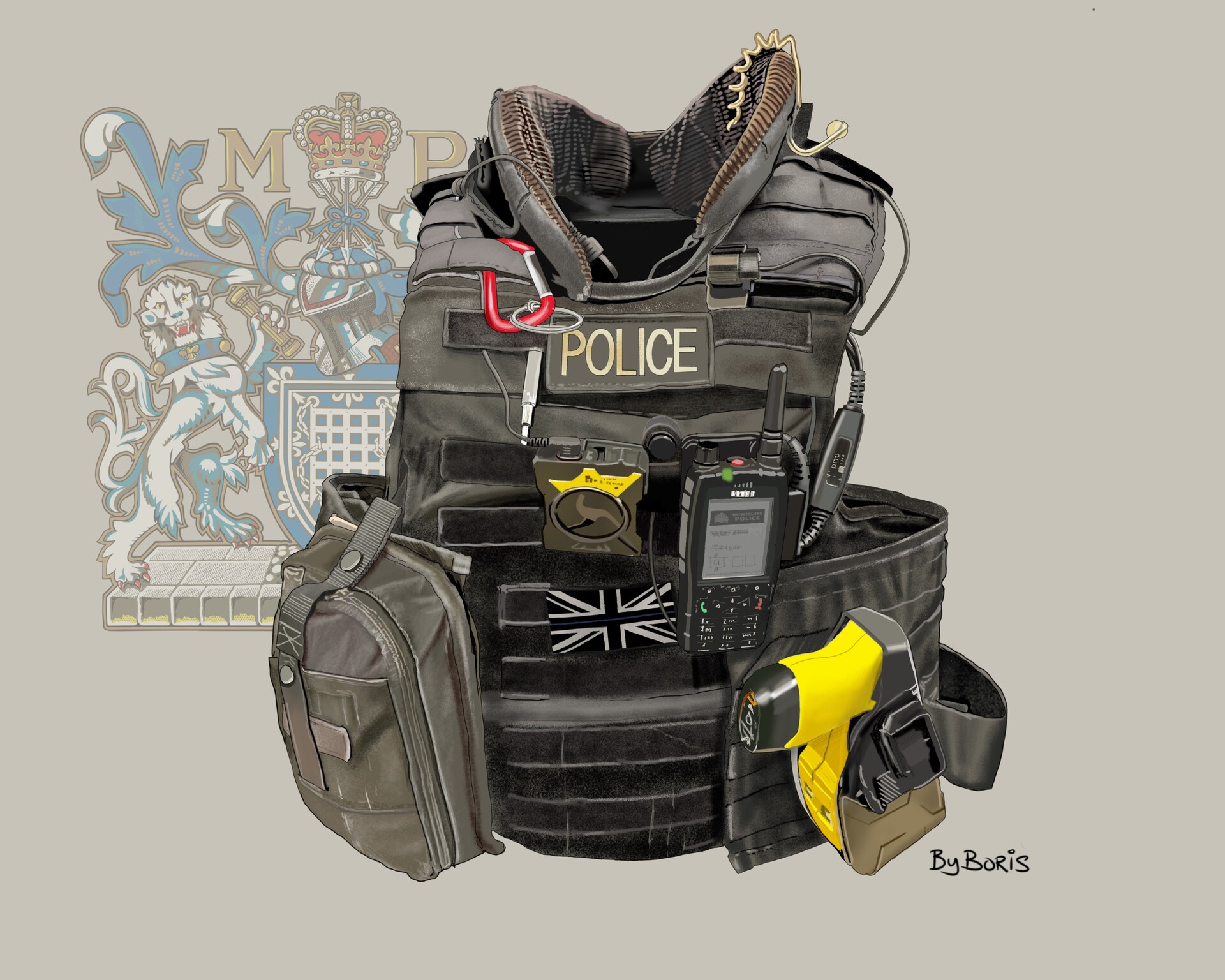 ArtStation - Police Tactical Vest