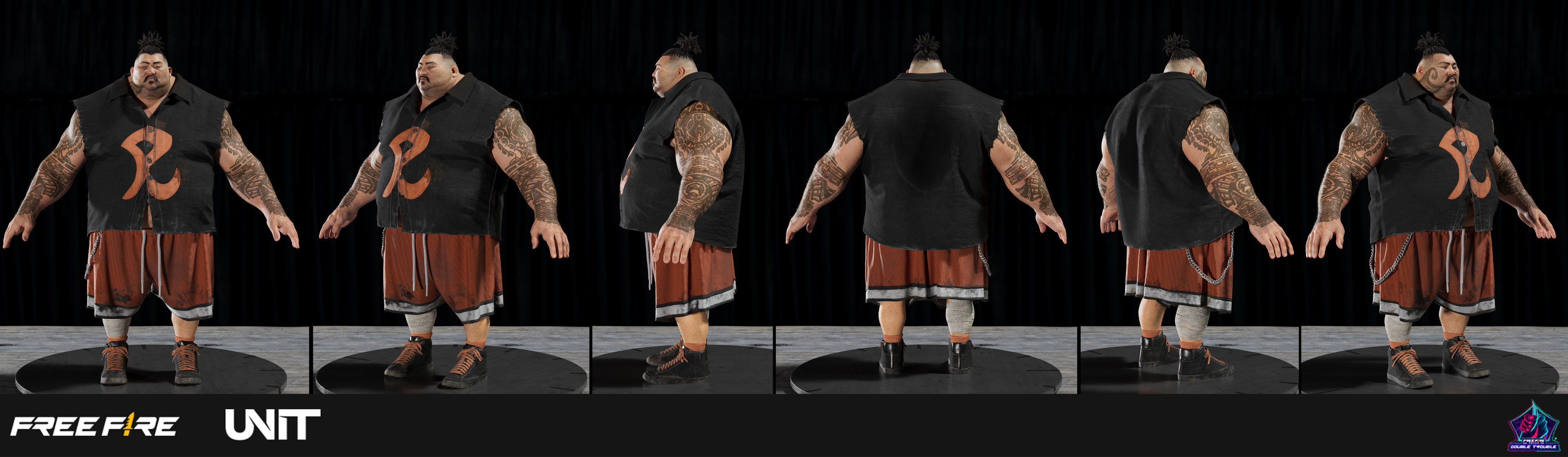 Mathieu PATE - FREEFIRE DOUBLE TROUBLE : White Whales gang's member