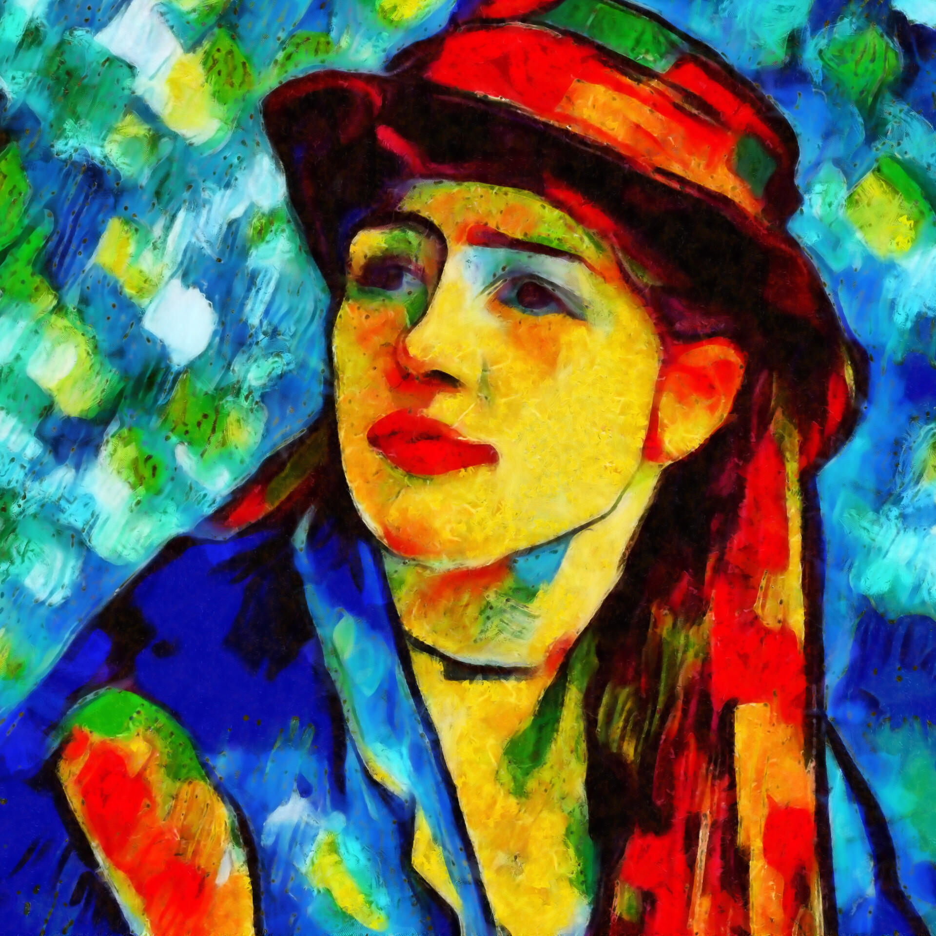 ArtStation - Funky young lady