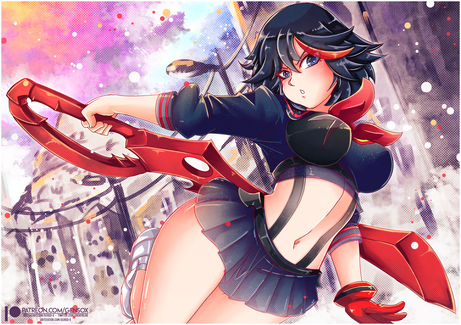 ArtStation - Ryuko matoi - Patreon Reward October 2022