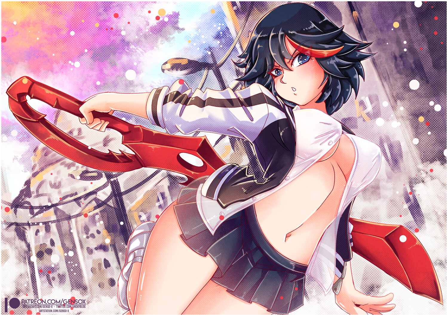 Genso-x - Ryuko matoi - Patreon Reward October 2022