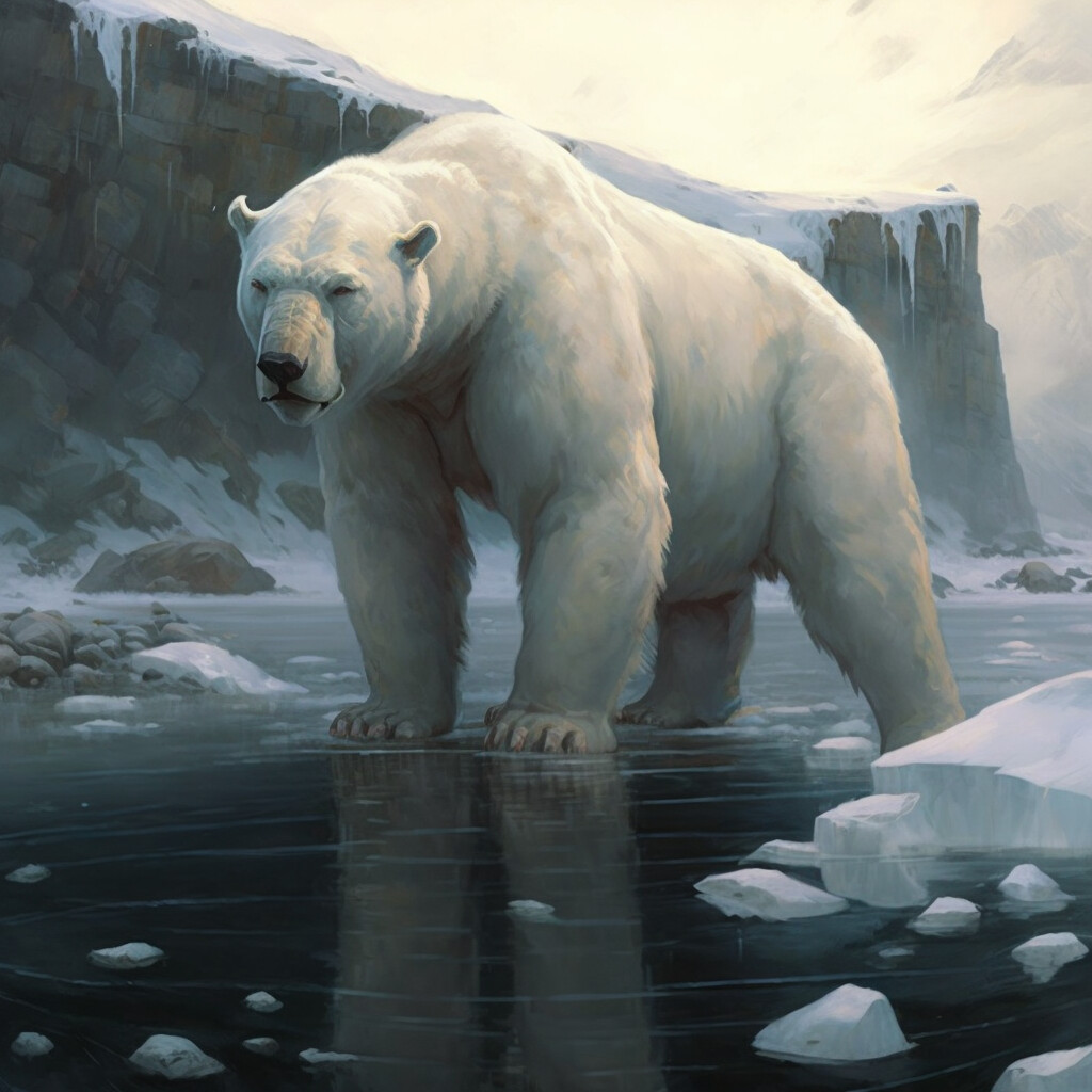 ArtStation - Giant Frostbear