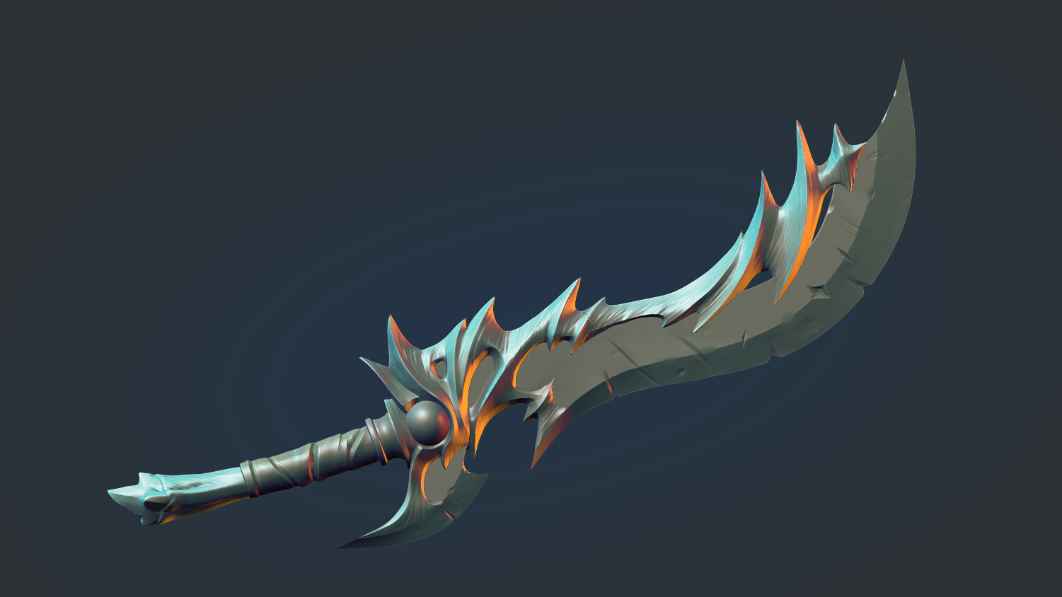 Thiago Vidotto - Dota 2 - Juggernaut Sword Model, VFX and Animation - 2018
