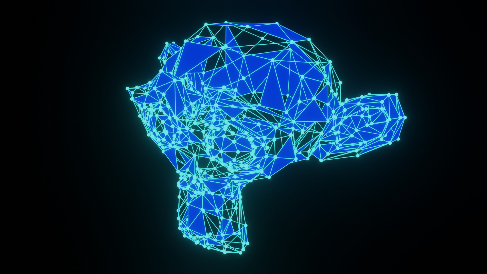 ArtStation - geometry nodes plexus