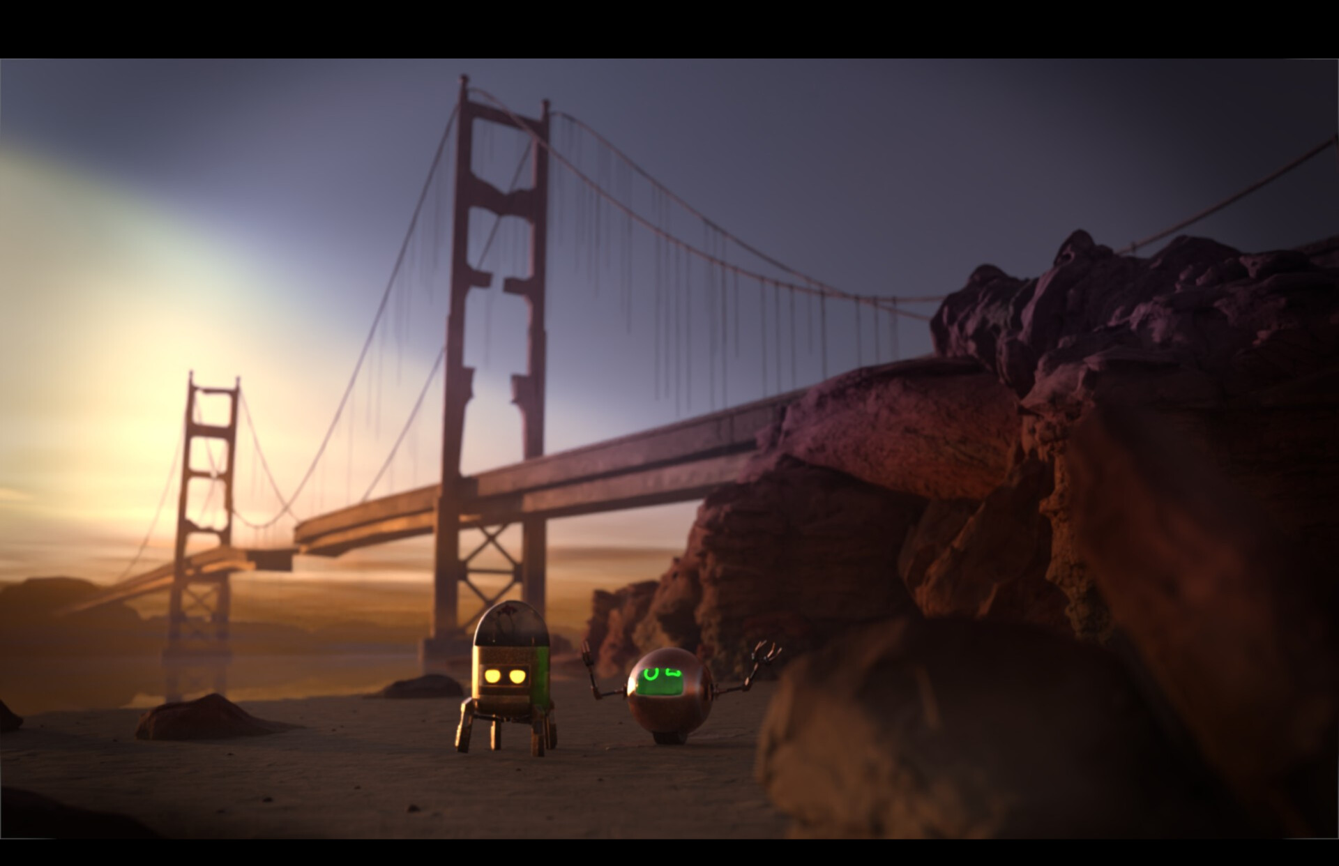 ArtStation - Costal Bridge