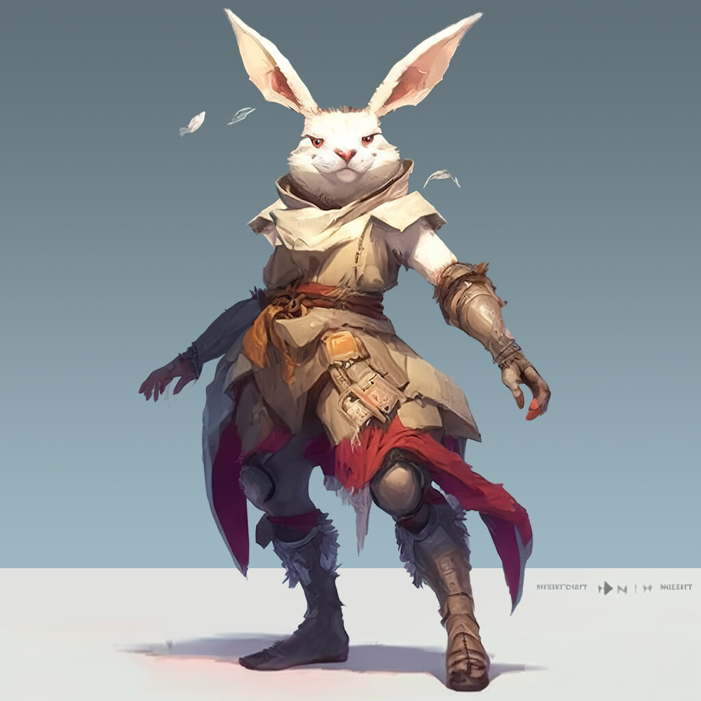 ArtStation - fantasy rogue rabbit