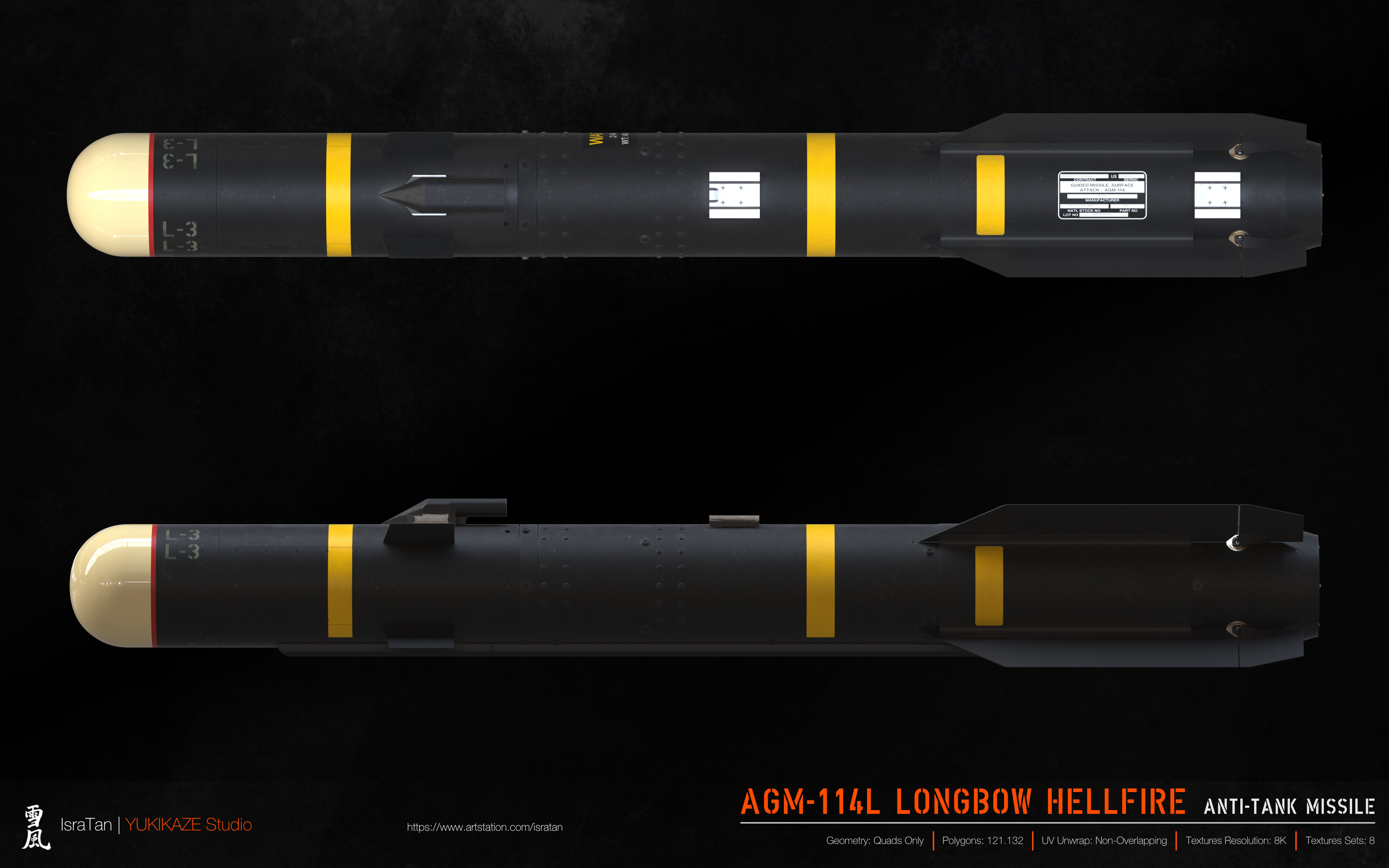 IsraTan | YUKIKAZE Studio - AGM-114L Longbow Hellfire