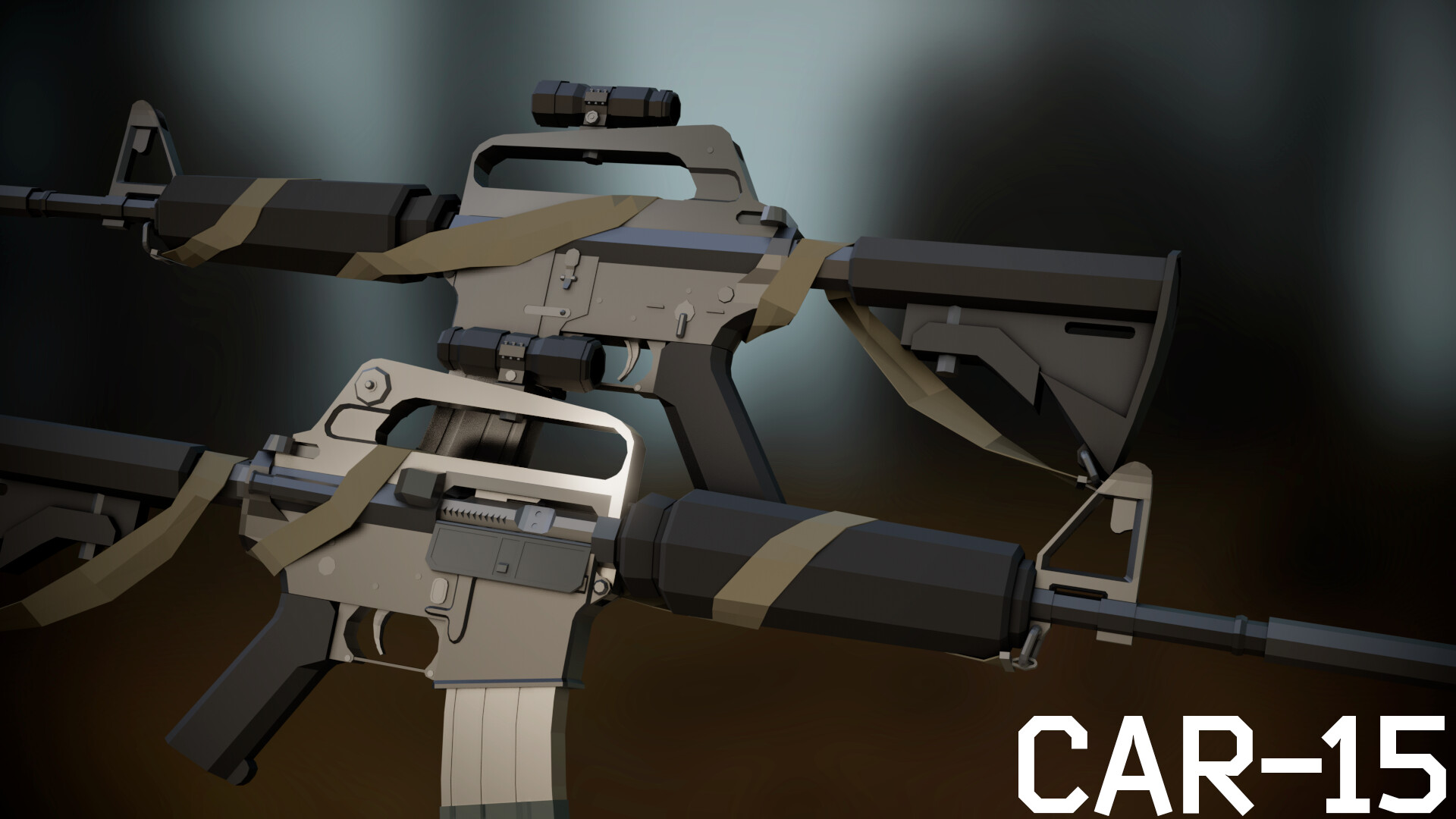 Jimbo - Low Poly CAR-15