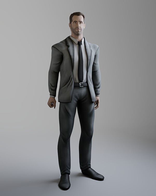 ArtStation - Ryan Reynolds - Stylized