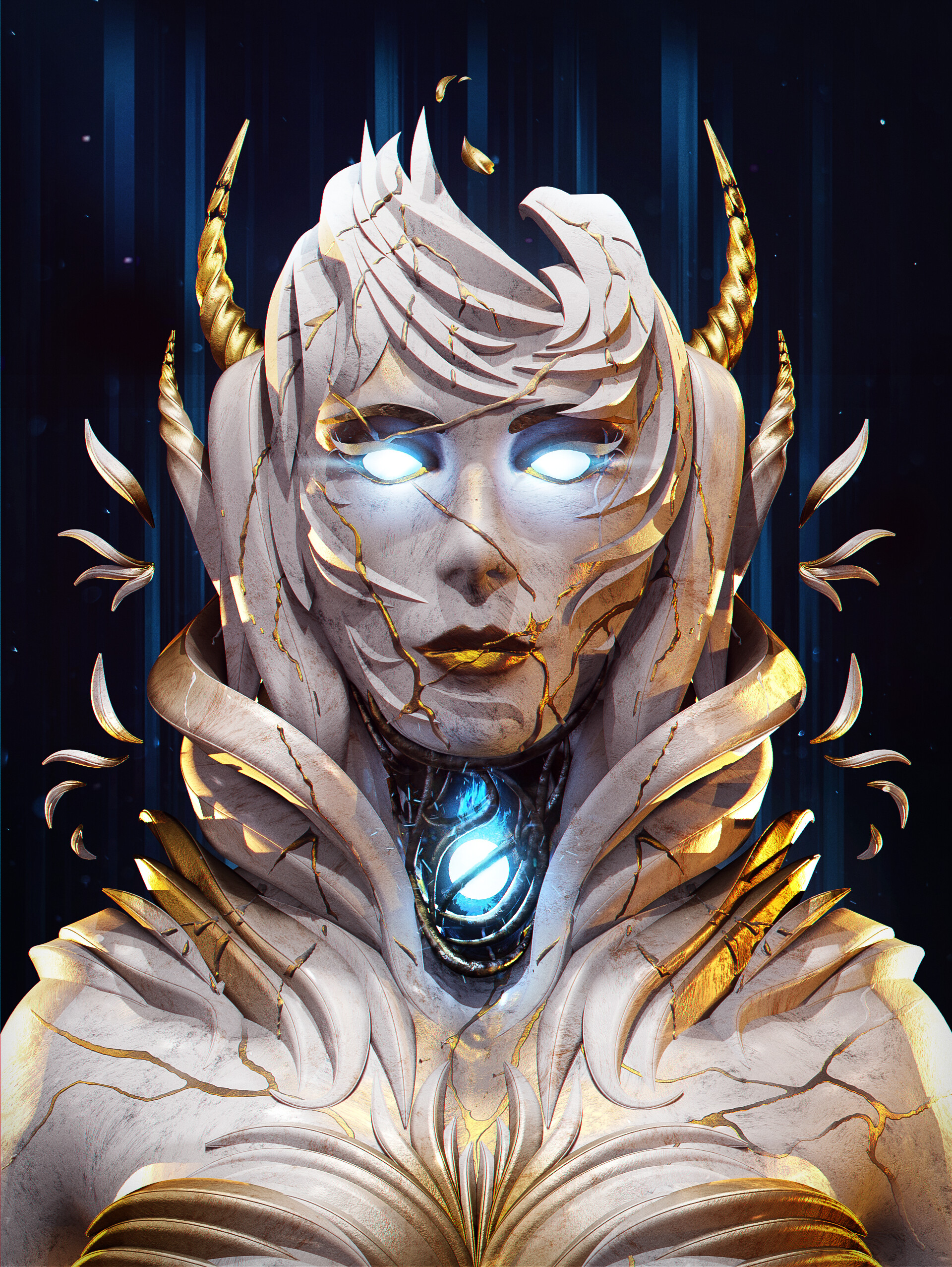 ArtStation - Techno Queen