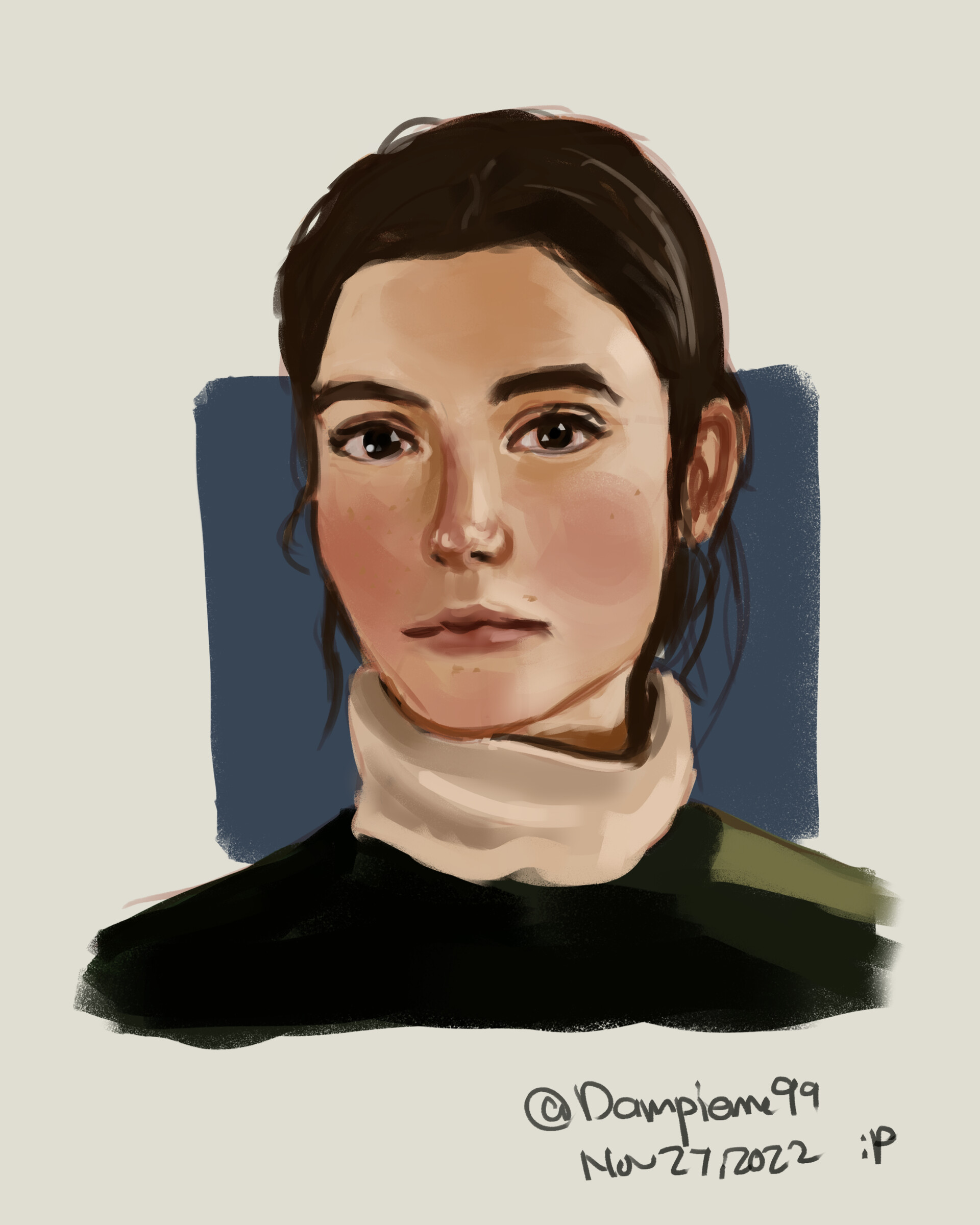 ArtStation - Portrait Painting Practice... again